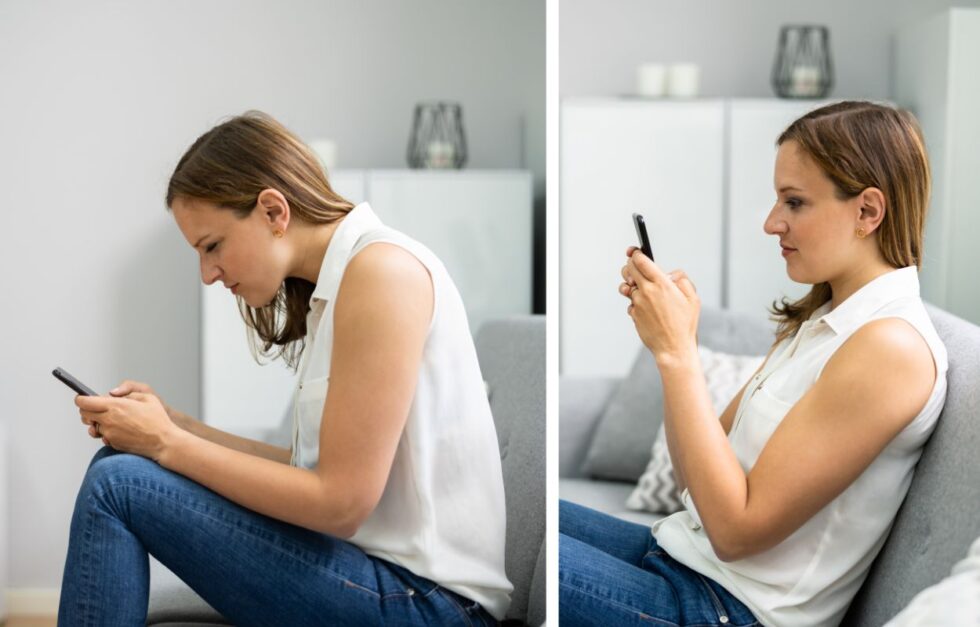 How To Correct Your Text Neck Posture | Rhythm of Life Chiropractic
